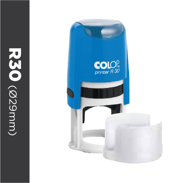 SAME DAY POS * Rubber Stamp * COLOP Printer Line | Round Stamp Self ...