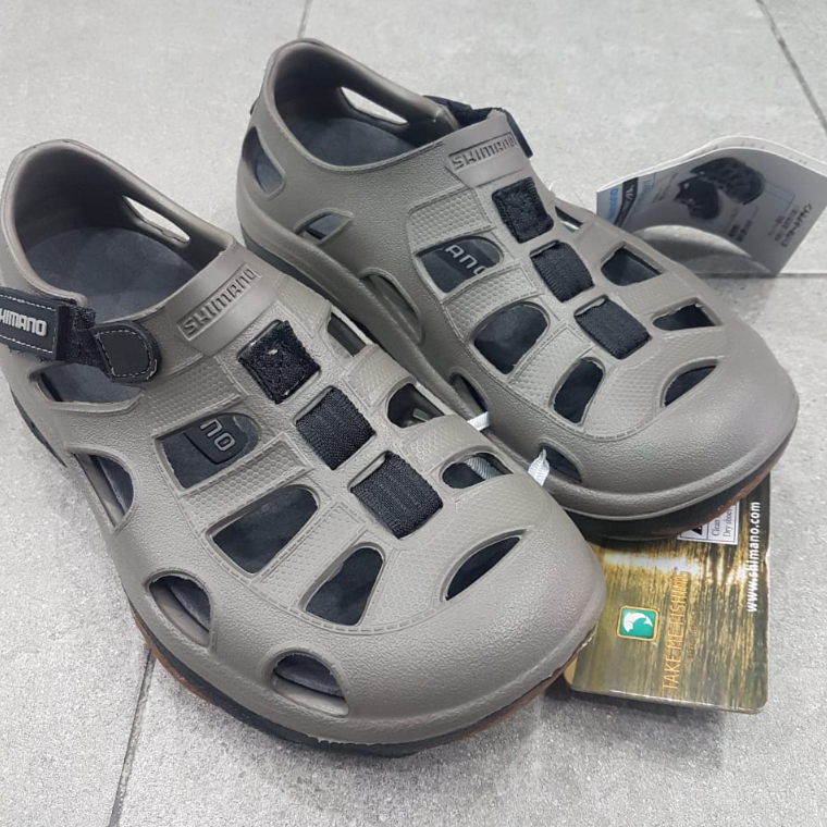 SHIMANO FISHING SHOES SANDLE CROC | KASUT PANCING SHIMANO | Shopee ...