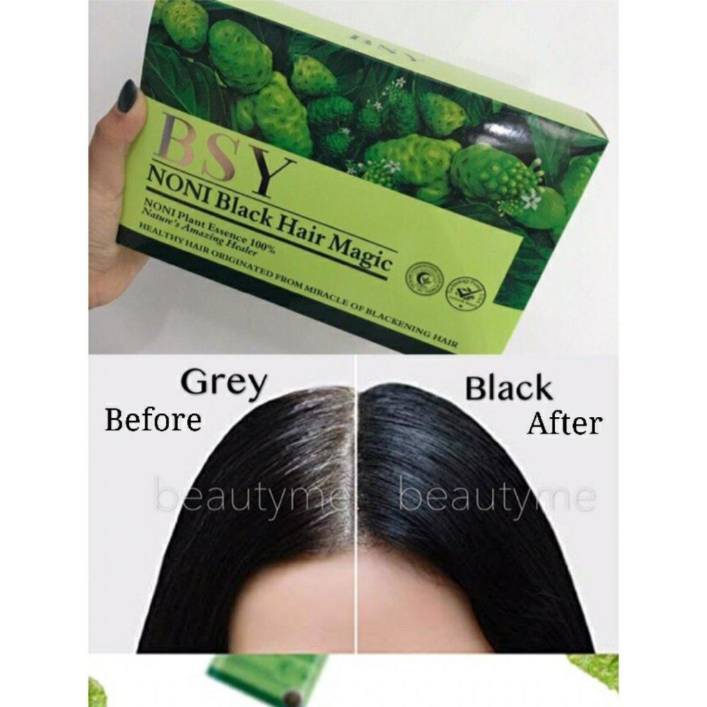 BSY NONI BLACK HAIR MAGIC (20PCS) | Shopee Singapore