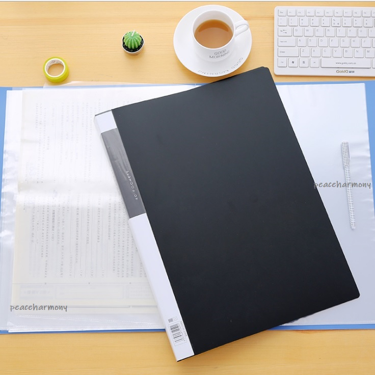 A3 Size Clear Book / Clear Holder / Display Book / Document File ...