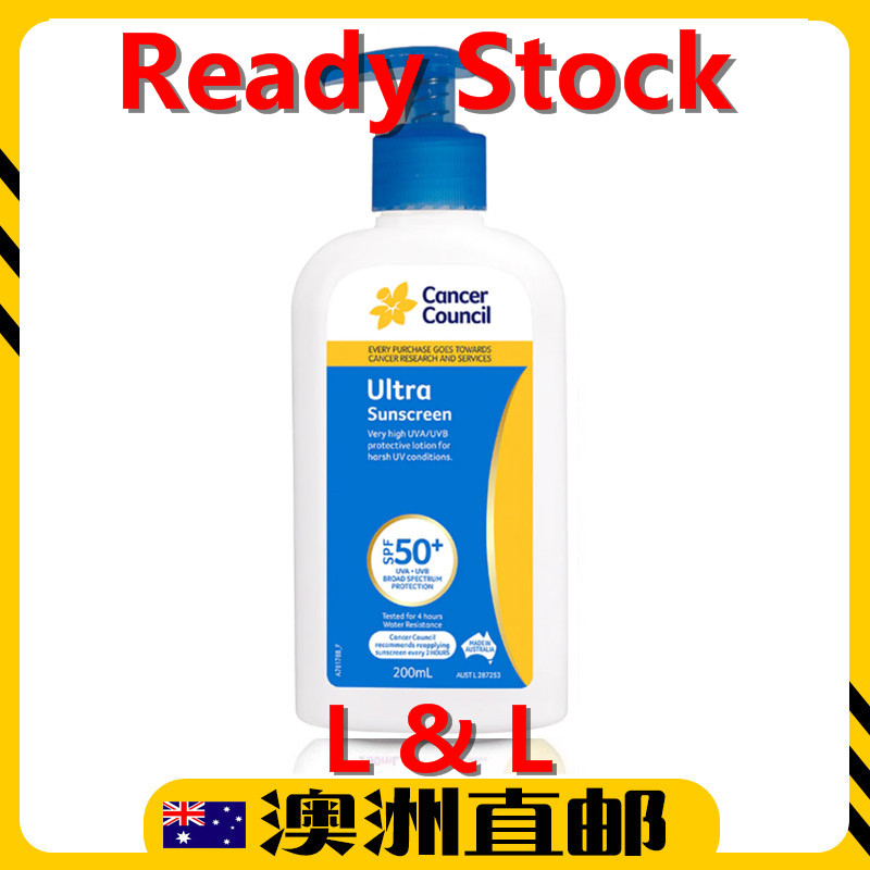 Cancer Council SPF 50+ Ultra Sunscreen Pump ( 200ml ) | Shopee Singapore