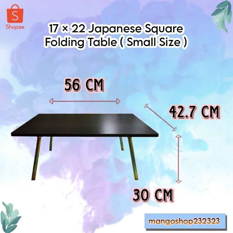 Japanese Folding Table / Japanese Folding Leg Table / Folding Table ...
