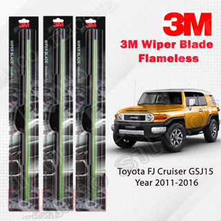 3M Wiper Toyota FJ Blades Frameless UV Resistant Rubber -Toyota FJ ...