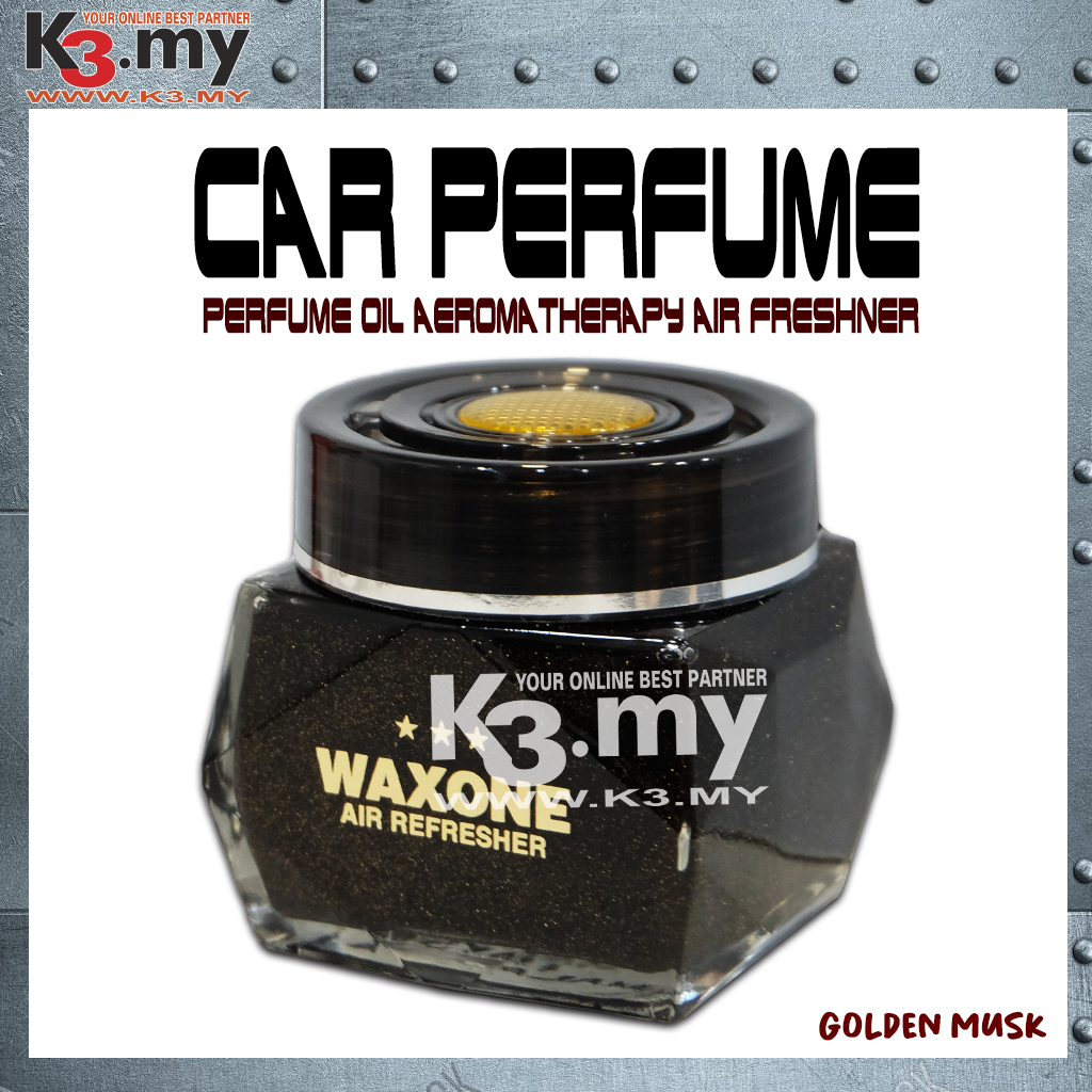 WAXONE Japan Enhance Formulation Car Perfume Air Freshener (Golden Musk ...