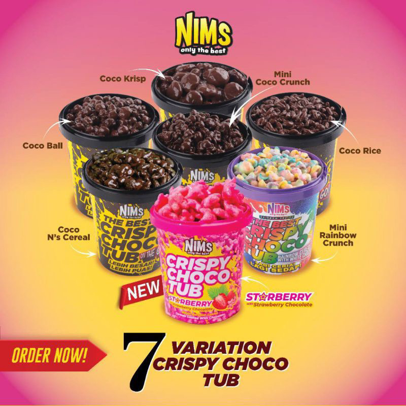 NIMS Crispy Choco Tub | Shopee Singapore