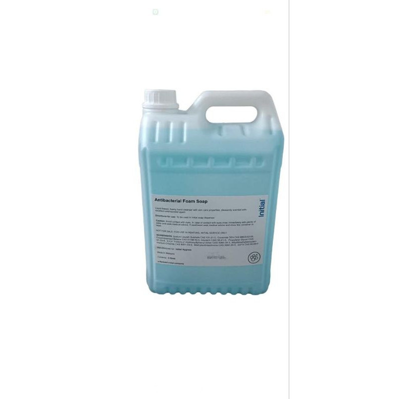 Initial Antibacterial Foam Soap Hand Wash 5Liter | Shopee Singapore