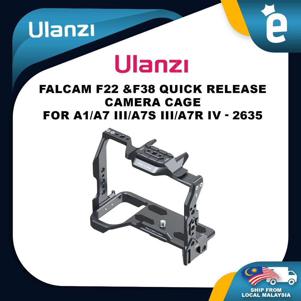 Ulanzi 2635 Falcam F22 F38 Quick Release Sony A1 A7M3 A7S3 A7R4 Camera ...