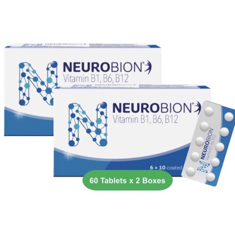 Neurobion Vitamin B1 B6 B12 30’s/Box 60’s / Box 120’s EXp 7/2026 BEIDE ...