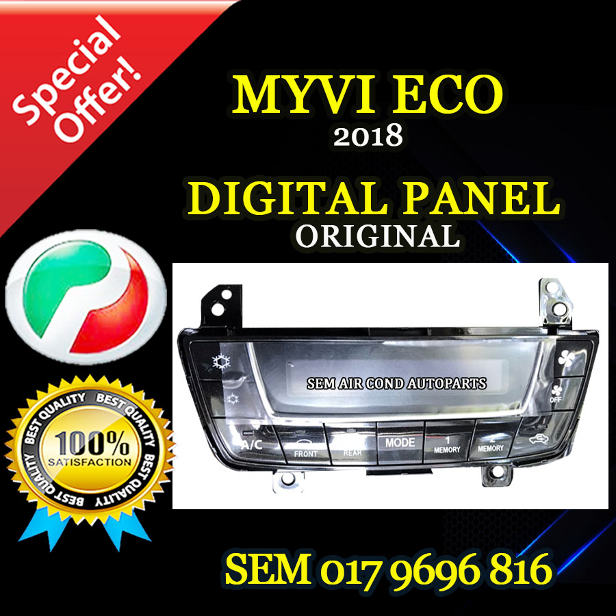 PERODUA MYVI ECO 2018 YEAR DIGITAL PANEL SET (CAR AIRCOND SYSTEM ...