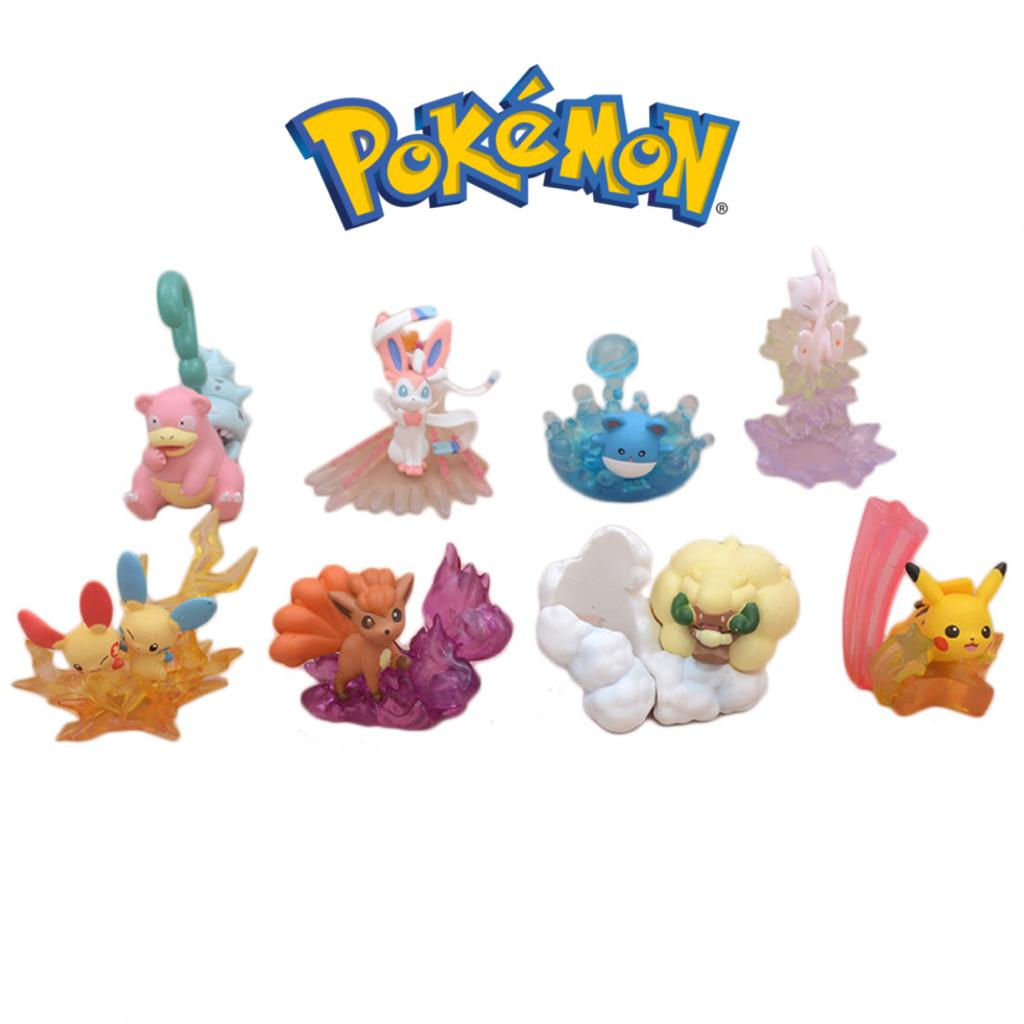 Pokemon Pikachu Slowbro Sylveon Marill Mew Minun Plusle Vulpix ...