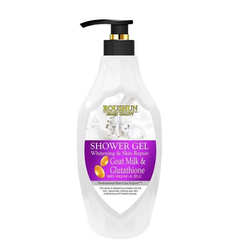 Goat Milk Glutathione Shower Gel Whitening & Skin Repair with Vit A, B5,E 1380ml | Shopee Singapore