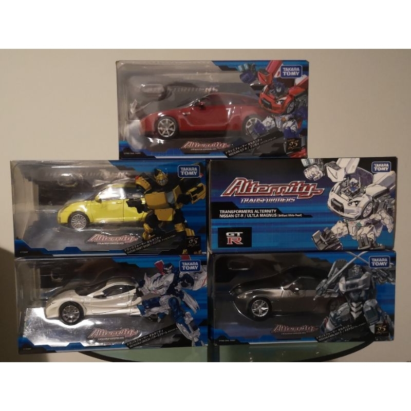 Takara Tomy Transformers Alternity Optimus Prime Ultra Magnus GTR ...