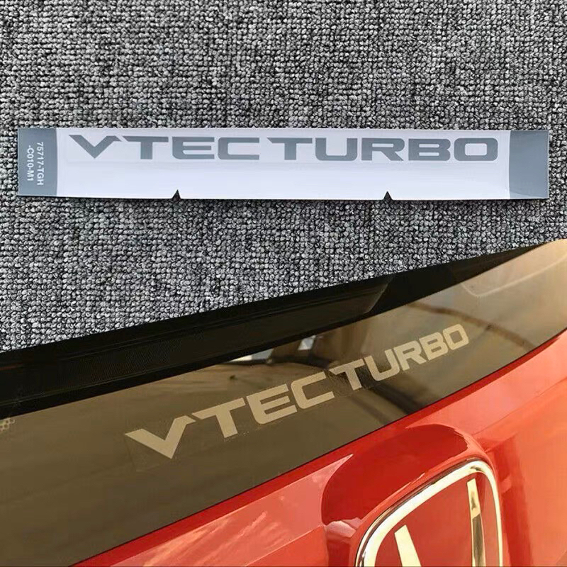 VTEC TURBO Sticker Honda Civic FK8, FK7 | Shopee Singapore