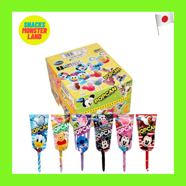 [Japan Japan] Disney Glico Popcan Candy lolipop Japan Disney Lollipop ...