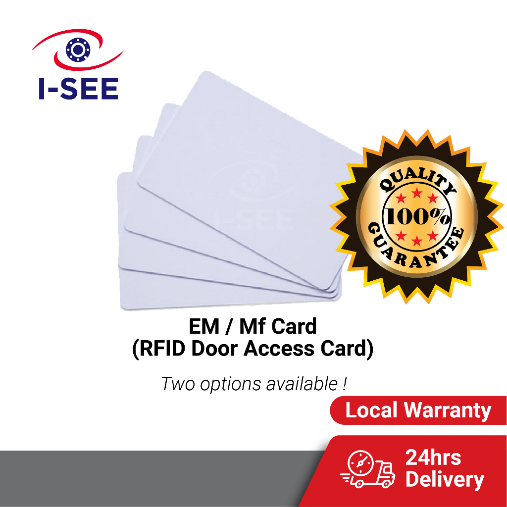 [RM0.50/pcs] 5-10pcs Mifare Card/MF Card/EM Card Door Access Control ...