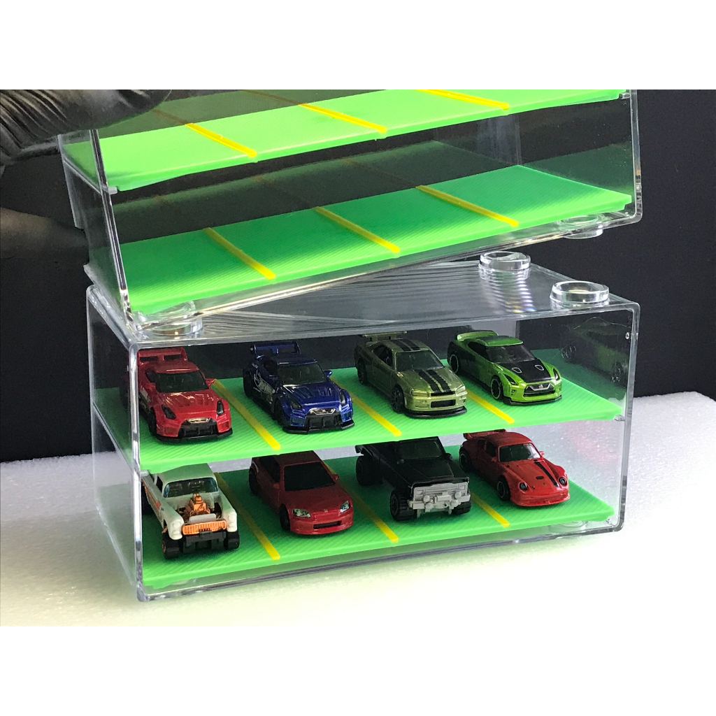 Transparent Acrylic Display Case Box for 1/64 Diecast Hot Wheels ...