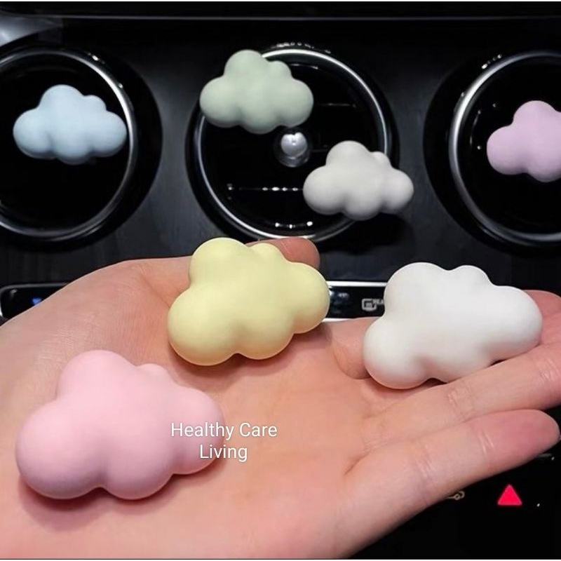 Car Aroma Stone Car Clip Diffuser Vent Clip Handmade Cloud Shape ...