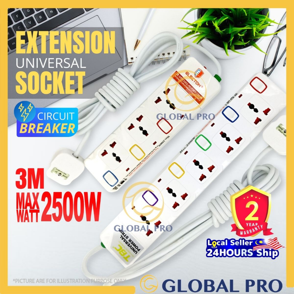 ELECTON/TBC 9 Series Circuit Breaker Protection 3 MTR Universal Multi ...