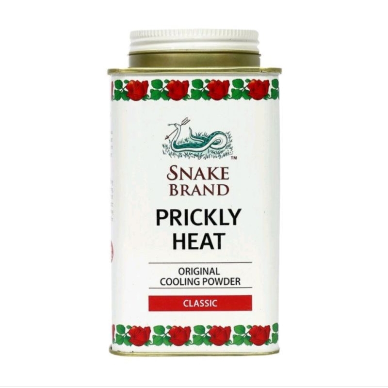 Snake Brand Prickly Heat Cooling Powder Classic Bedak Sejuk 140g ...