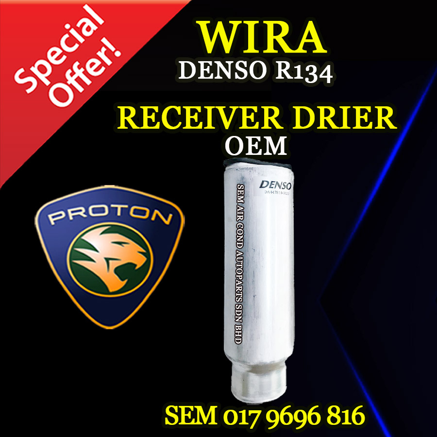 PROTON WIRA DENSO R134 NEW RECEIVER DRIER/ FILTER DRIER (CAR AIRCOND ...