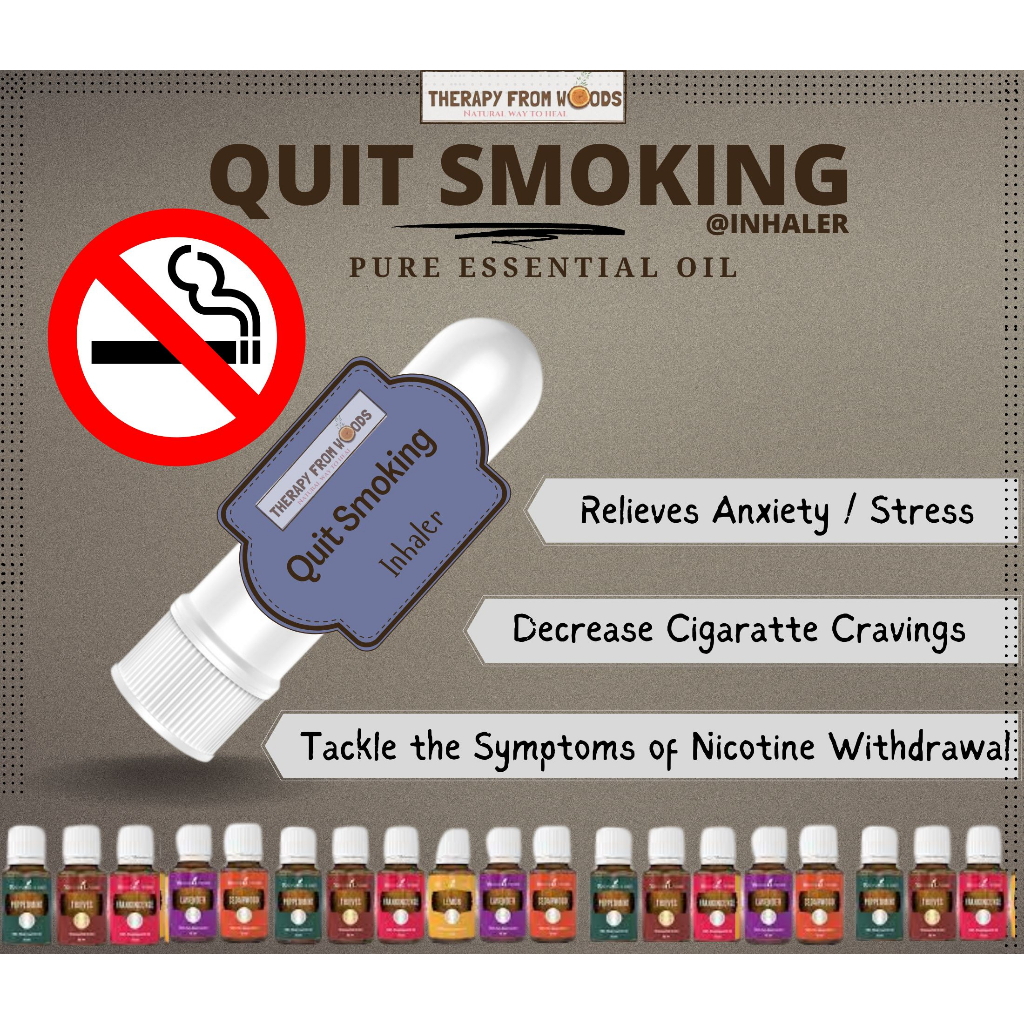 Quit Smoking - Aromatherapy Inhaler / 100% Pure and Quality Essential ...