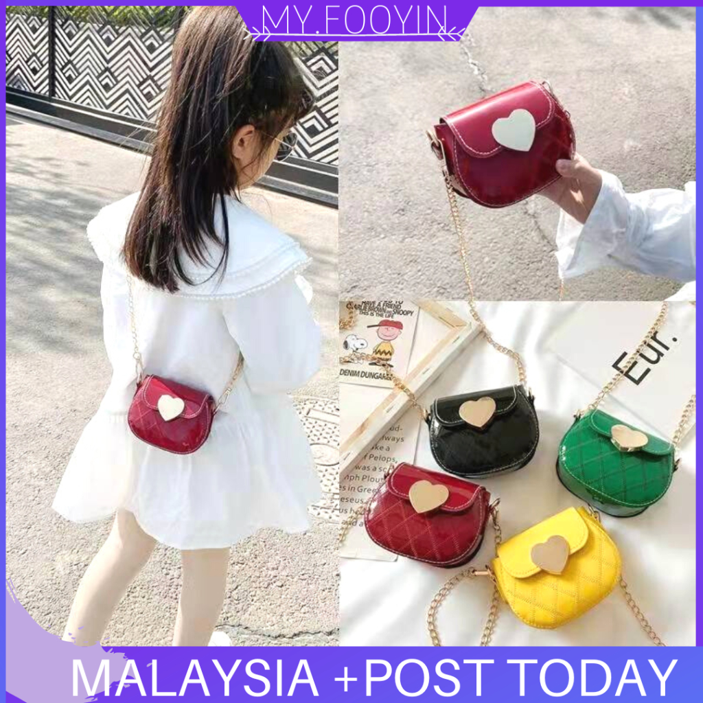 N324 MYFOOYIN Sling Bag Kids Girl Beg Cartoon Beg Tangan Budak ...