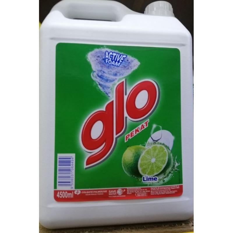 Glo Dishwashing Liquid lime 4500ml | Shopee Singapore