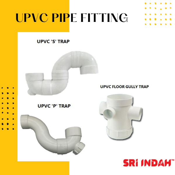 UPVC PIPE FITTING -- S TRAP / P TRAP / FL GULLY TRAP (2" , 4" , 4" X 2 ...
