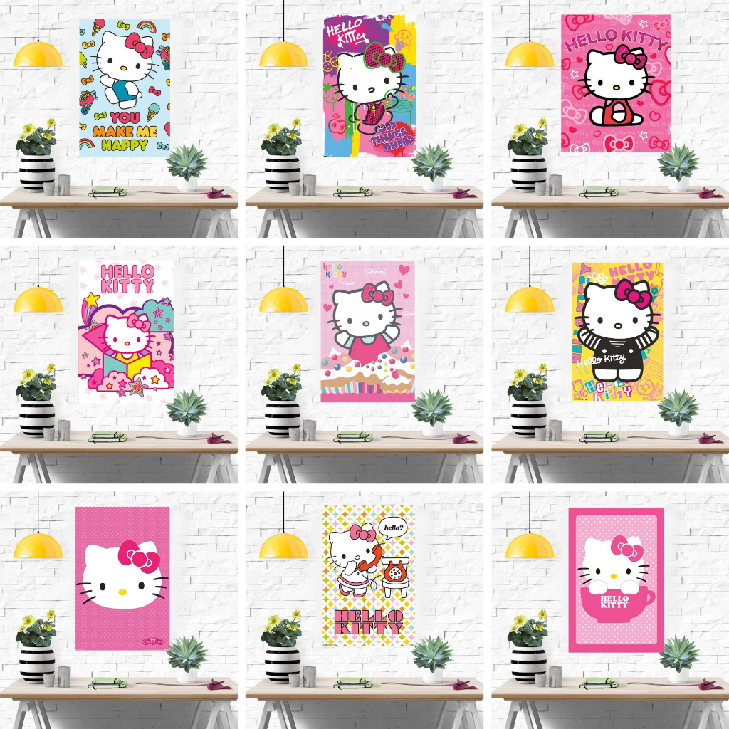 Hello Kitty A3 Poster Or A3 Frame Wall Decoration | Shopee Singapore