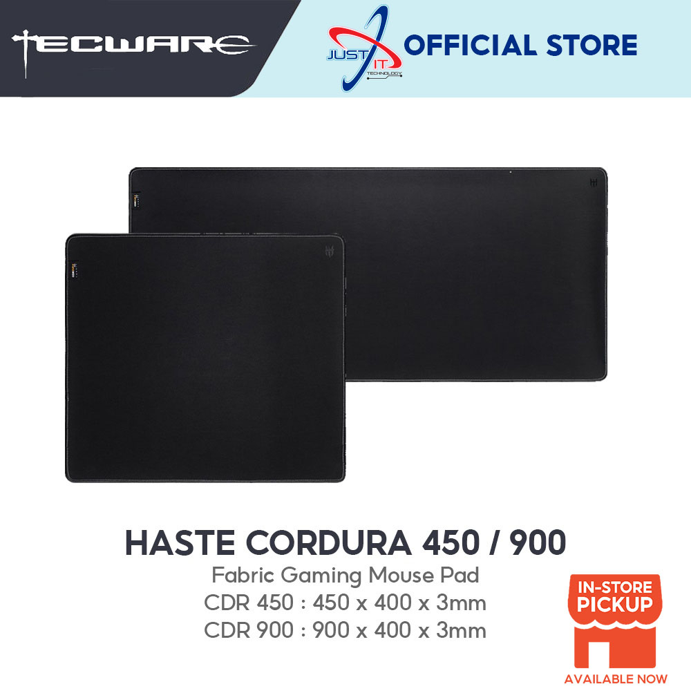 TECWARE Haste Cordura 450 / 900 FABRIC Gaming Mousepad (CDR 450 / CDR ...
