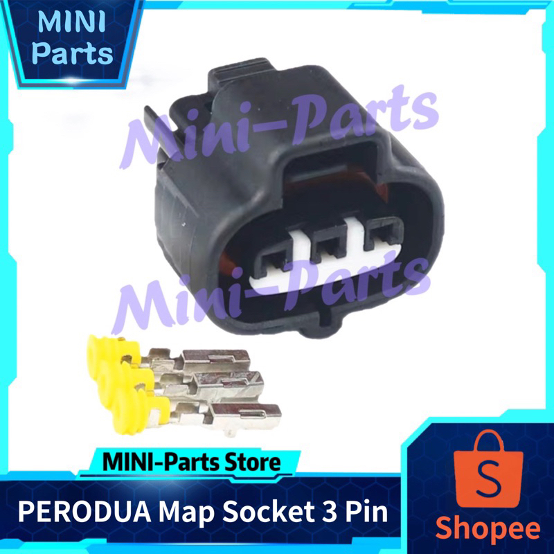 Perodua Kelisa Myvi Toyota 1JZ 2JZ 4AFE Denso MAP Sensor Connector ...