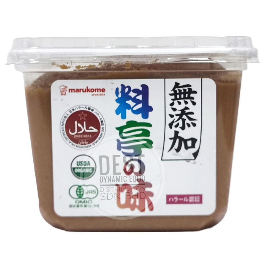 [HALAL] Organic Marukome Ryotei no Aji Mutenka 750g Organic Miso Paste ...