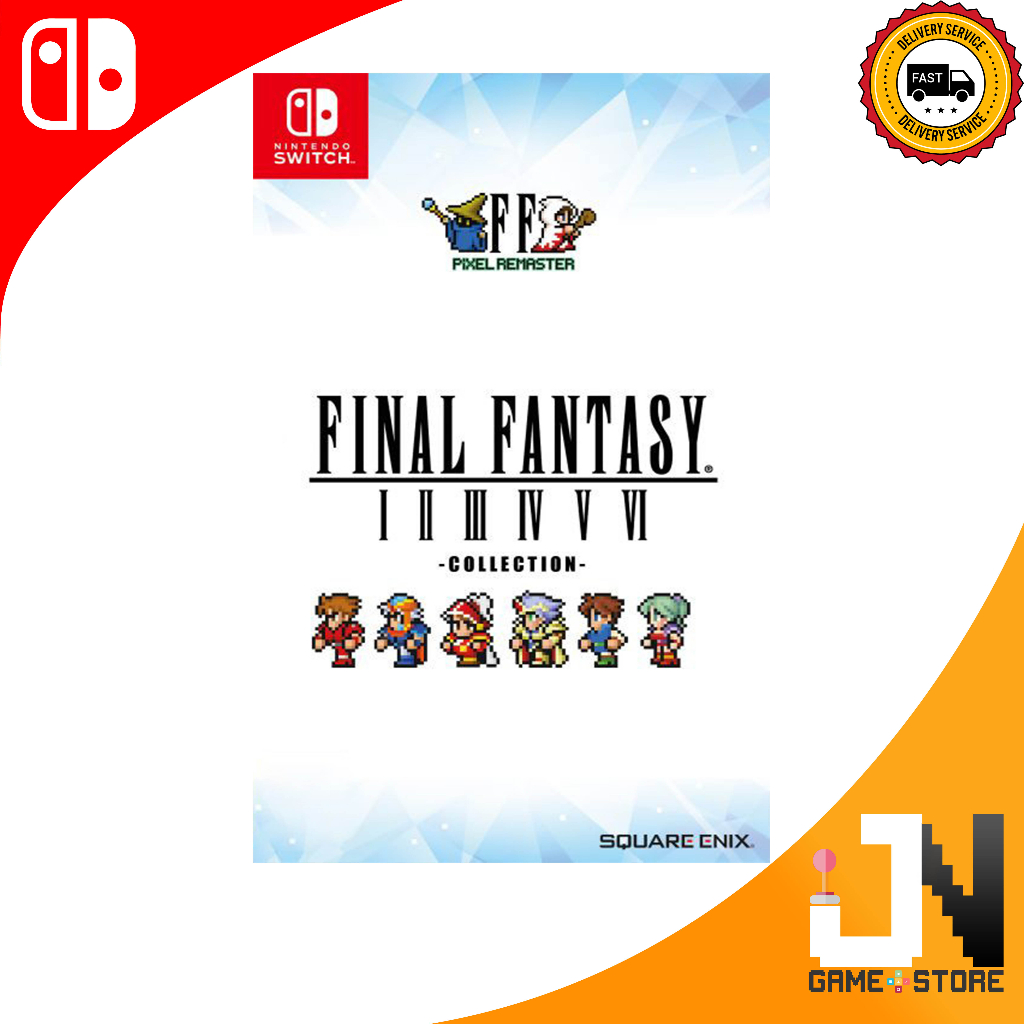 Nintendo Switch Final Fantasy I-VI Pixel Remaster Collection (Asia/EU ...