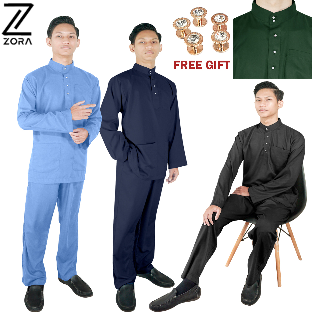 Traditional Baju Melayu 2023 Raya Collection / Baju Melayu For Mens ...