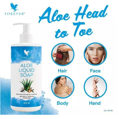 [NEW PACKAGING] Forever Living Aloe Liquid Soap (previously Hand Soap ...