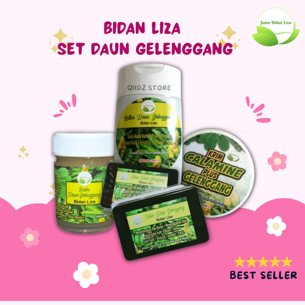 Midwife LIZA GELENGGANG Leaf Soap | Lime LOTION | GELENGGANG BALM ...