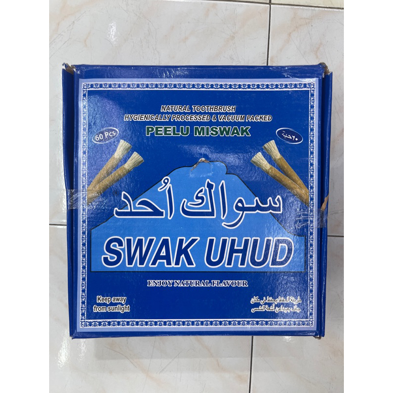 fresh Sewak SWAK UHUD Export quality MISWAK 1BOX 60 PCS | Shopee Singapore