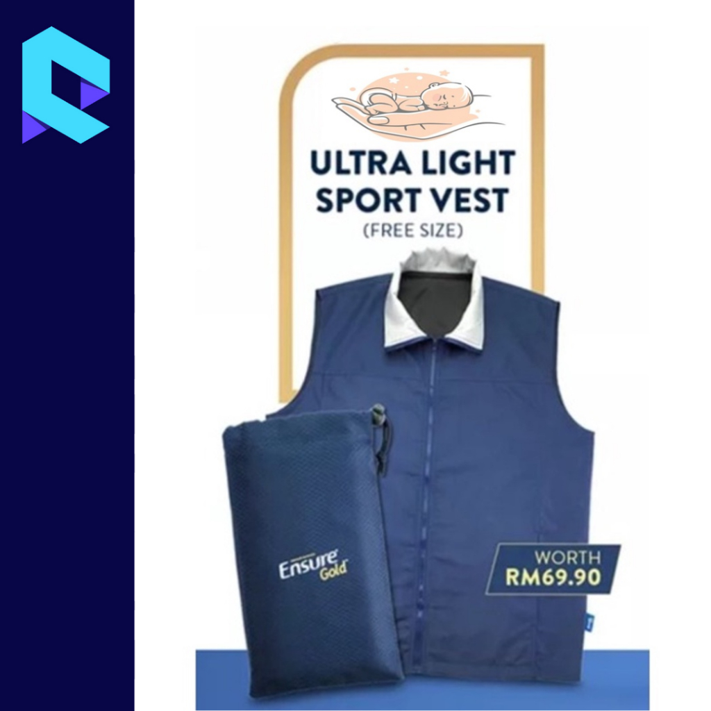Ensure Ultra Light Sport Vest 1pcs | Shopee Singapore