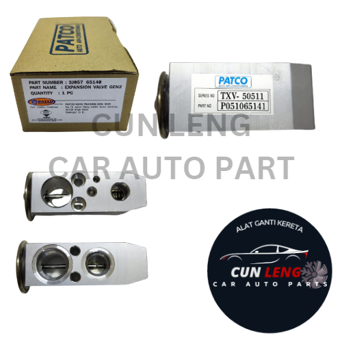 Expansion Valve Gen2 PATCO / Exora/ Persona | PATCO Waja | PATCO Exora ...