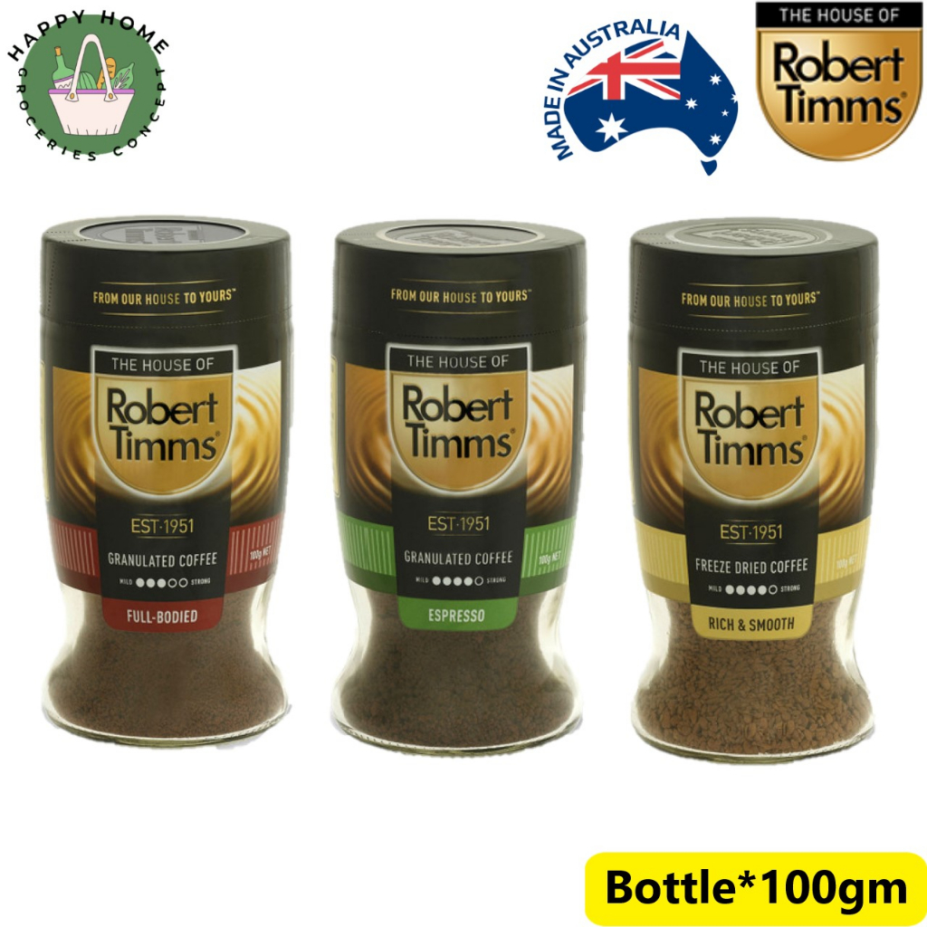 The House of Robert Timms Instant Coffee Espresso Granulated/Full ...