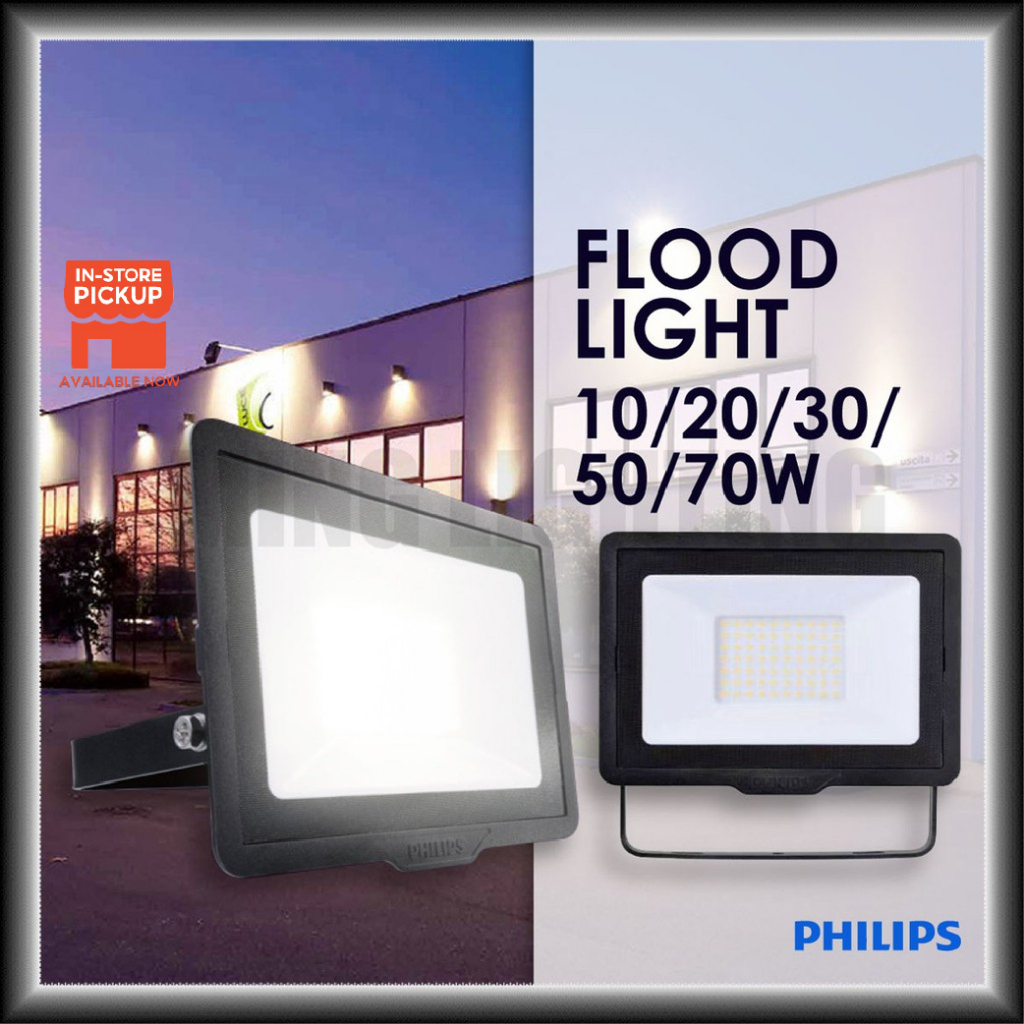 Philips LED Flood Light Essential Smart Bright G3 BVP150 10w 20w 30w 50w 70w Spotlight ...