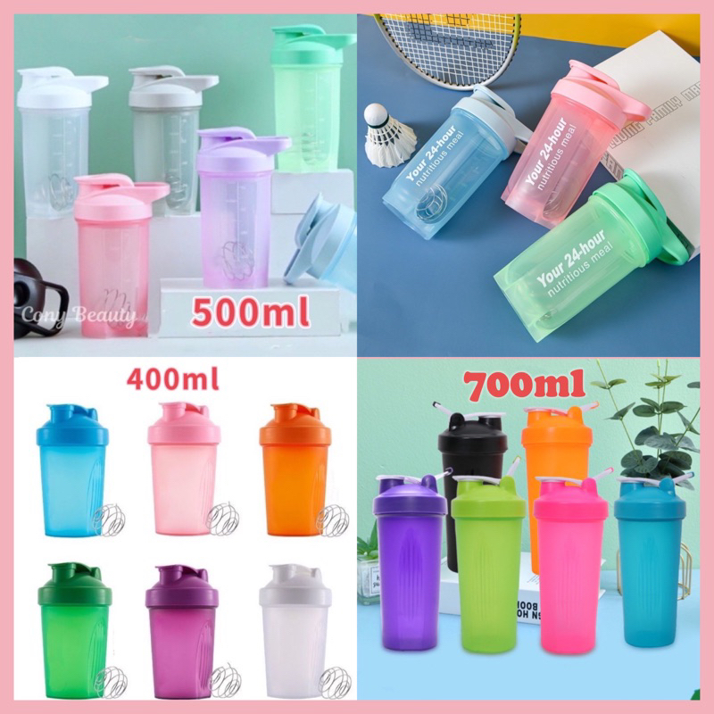 !!️Protein Shaker Bottle/Container/Shaker Bottle/Botol Air摇摇杯 | Shopee ...