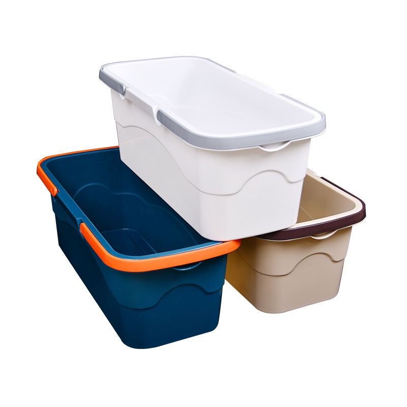 43cm Multipurpose Household Cleaning Bucket Pail Rectangle Flat Mop ...