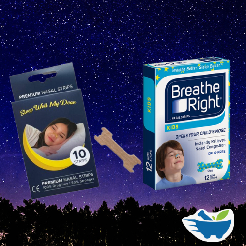 Breathe Right Kids Nasal Strips 12's / Sleep Well My Dear Nasal Strips ...