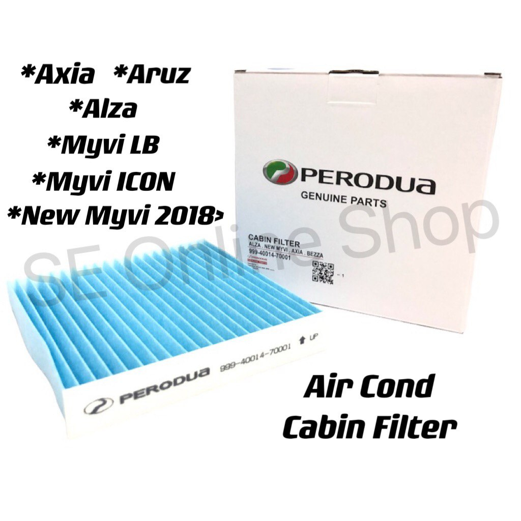 PERODUA Axia Aircond Filter Bezza,Myvi Lagi Best,Myvi Icon,Myvi 2018 ...