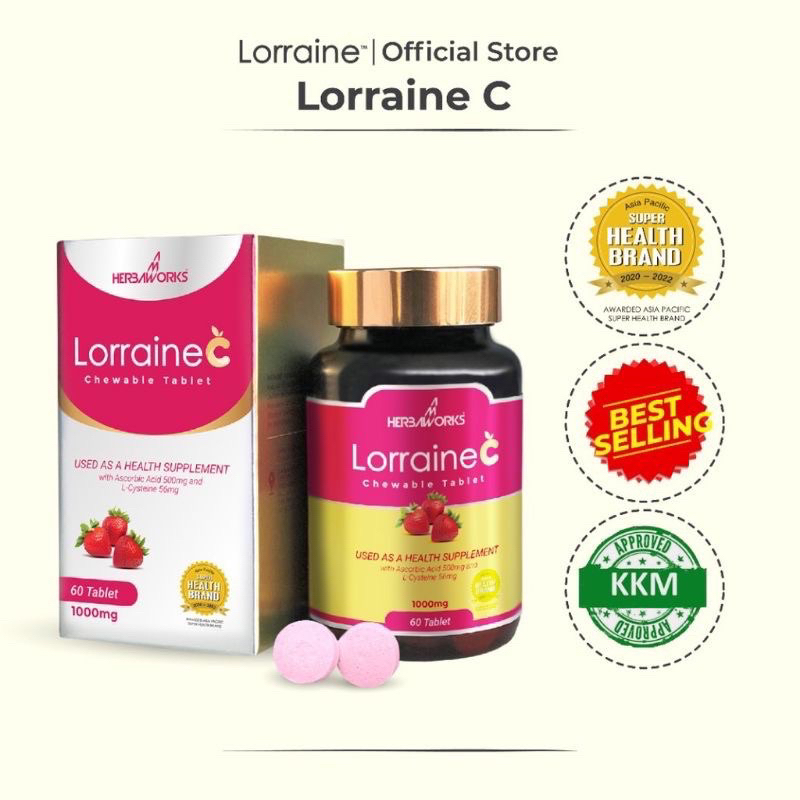 Lorraine C 60 Seeds Vitamin C Prevent Acne Traps Brighten Moisturizing ...