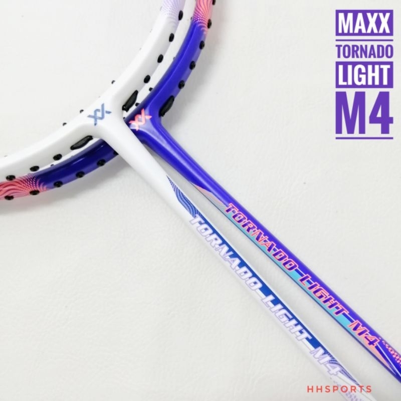 MAXX Racket TORNADO LIGHT M4 ( 6U 73g ) HEAD HEAVY | Shopee Singapore