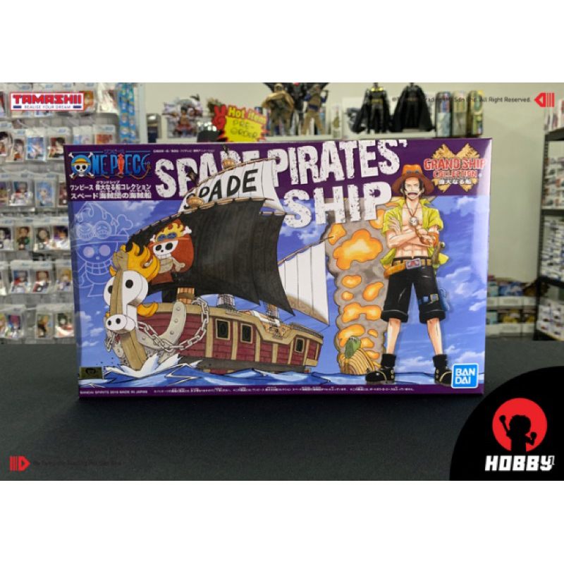 Bandai One Piece Grandship Collection Spade Pirates Pirate Ship ( Japan ...