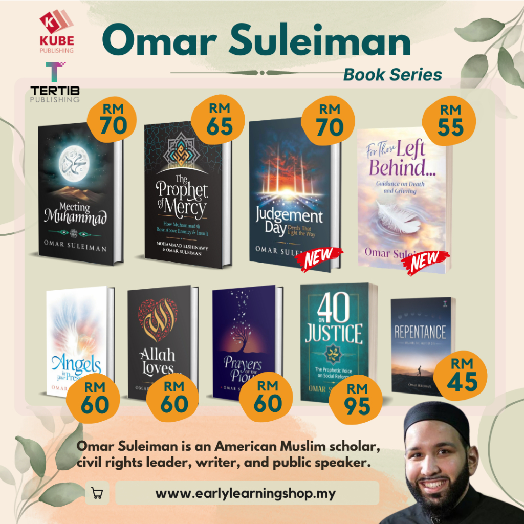 OMAR SULEIMAN BOOKS (JUDGEMENT DAY, FOR THOSE LEFT BEHIND AND ALLAH LOVES, NEW BOOKS) | Shopee ...