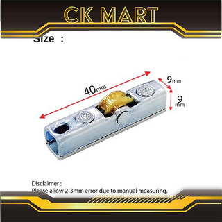 003 Sliding Showcase Bearing Roller 003 BRASS STAINLESS STEEL / Display ...